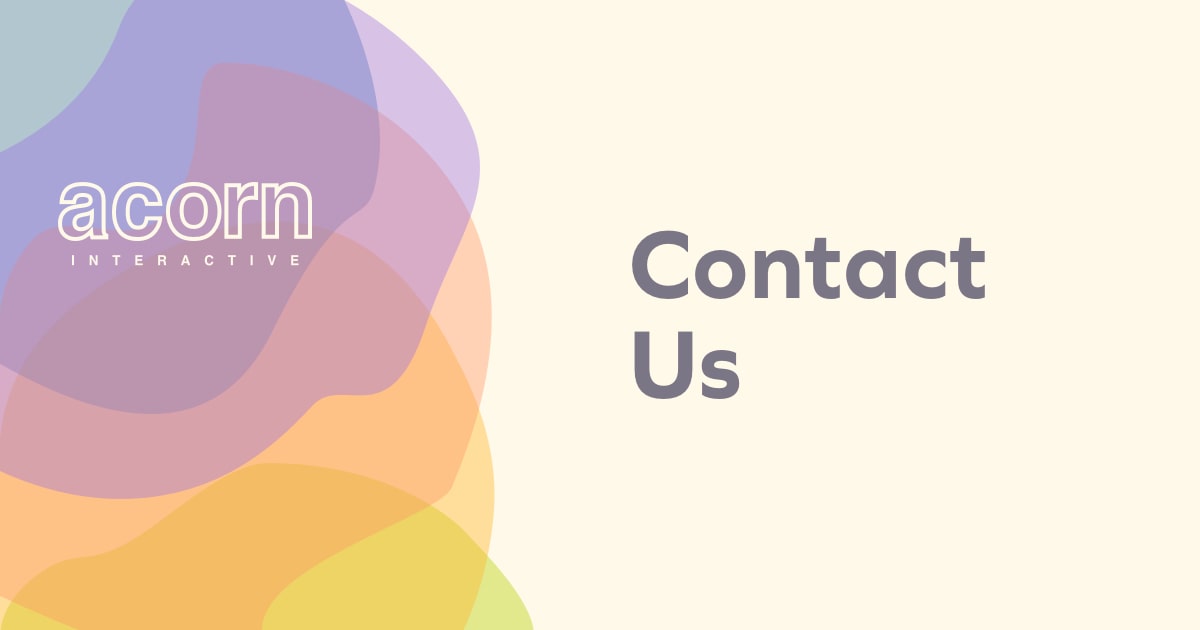 Contact Us | Acorn Interactive